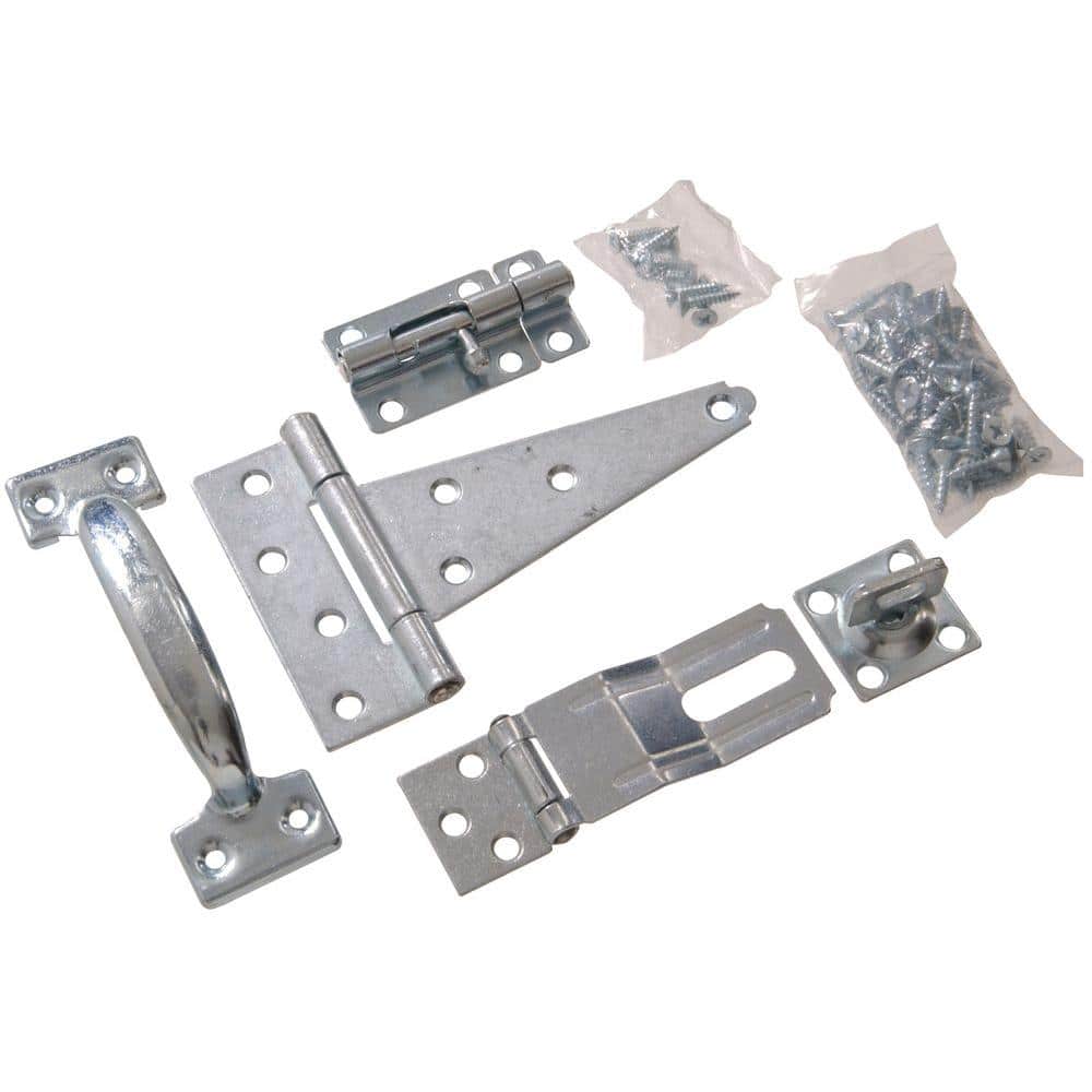 Hardware Essentials Barn Hardware Kit in Zinc-Plated (1-Pack) 853166.0 ...