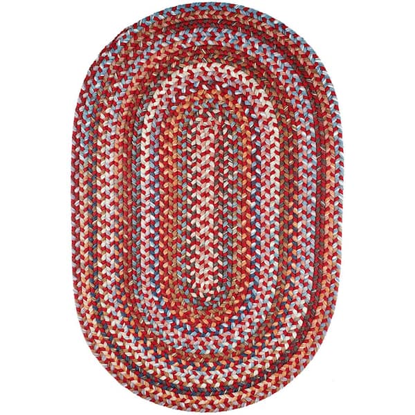 Rhody Rug Annie Greengrass 6 ft. x 6 ft. Round Indoor Braided Area Rug ...