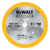 DEWALT 6-1/2 in. 90 T Steel Saw Blade (Vinyl/Panneling) DW9153 - The ...
