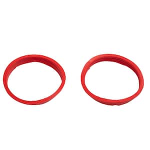 Oatey 1-1/2 in. x 1-1/4 in. Sink Drain Pipe Rubber Slip-Joint Washer (2 ...