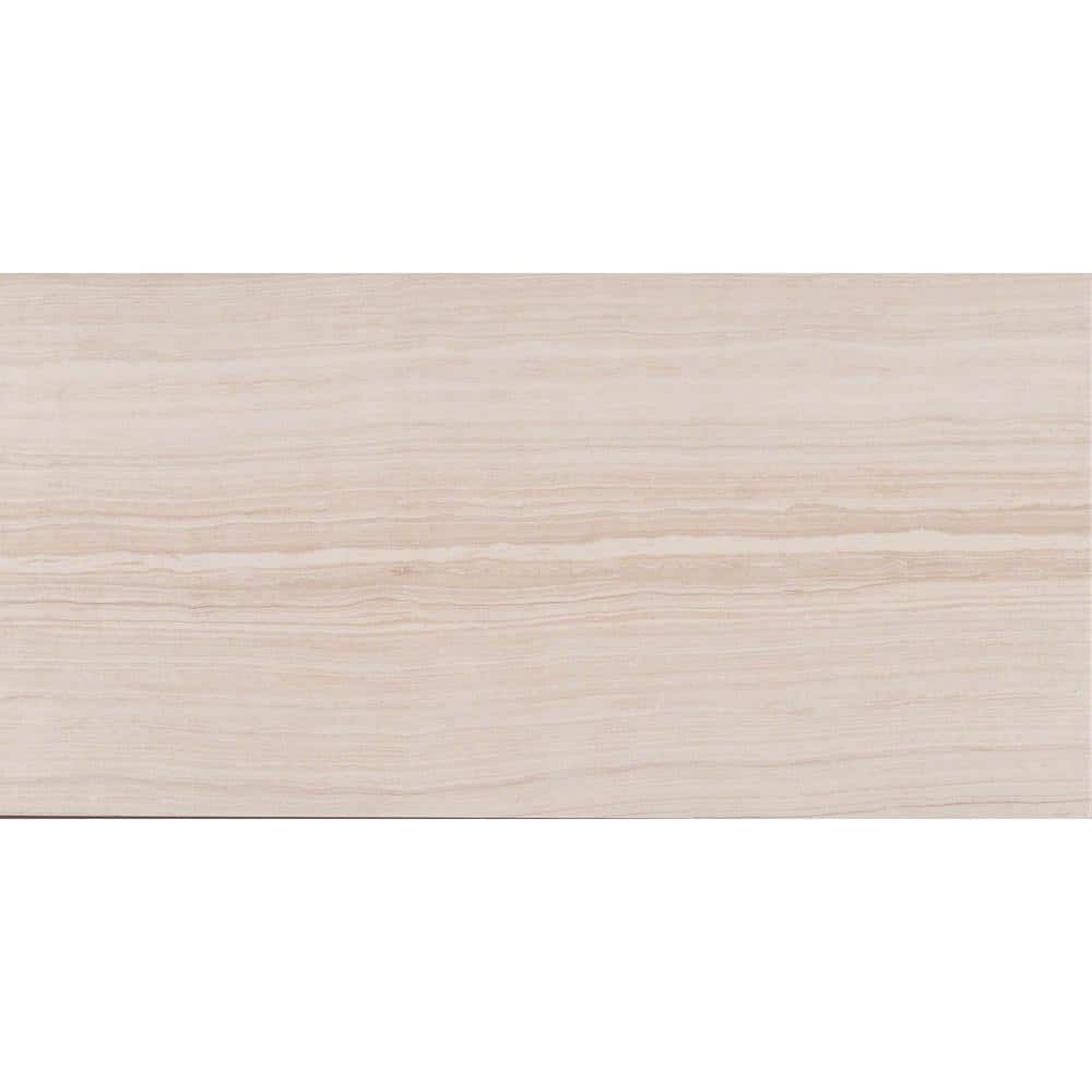 MSI Take Home Tile Sample-Eramosa White 4 in. x 4 in. Glazed Porcelain ...