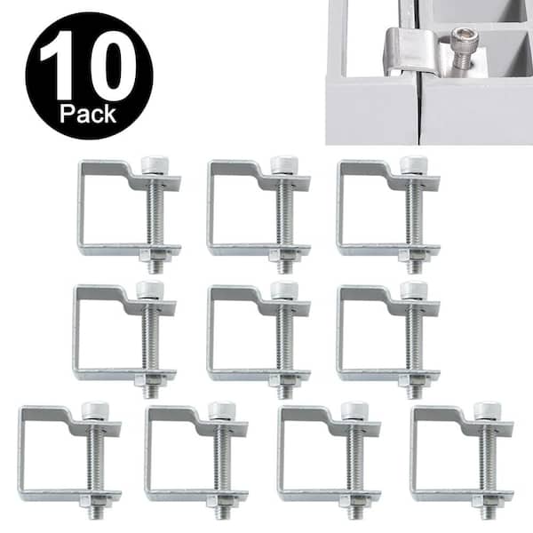 Wellco Stainless Steel C-Clamp Composite Grating Clip, Connector, for 1 ...