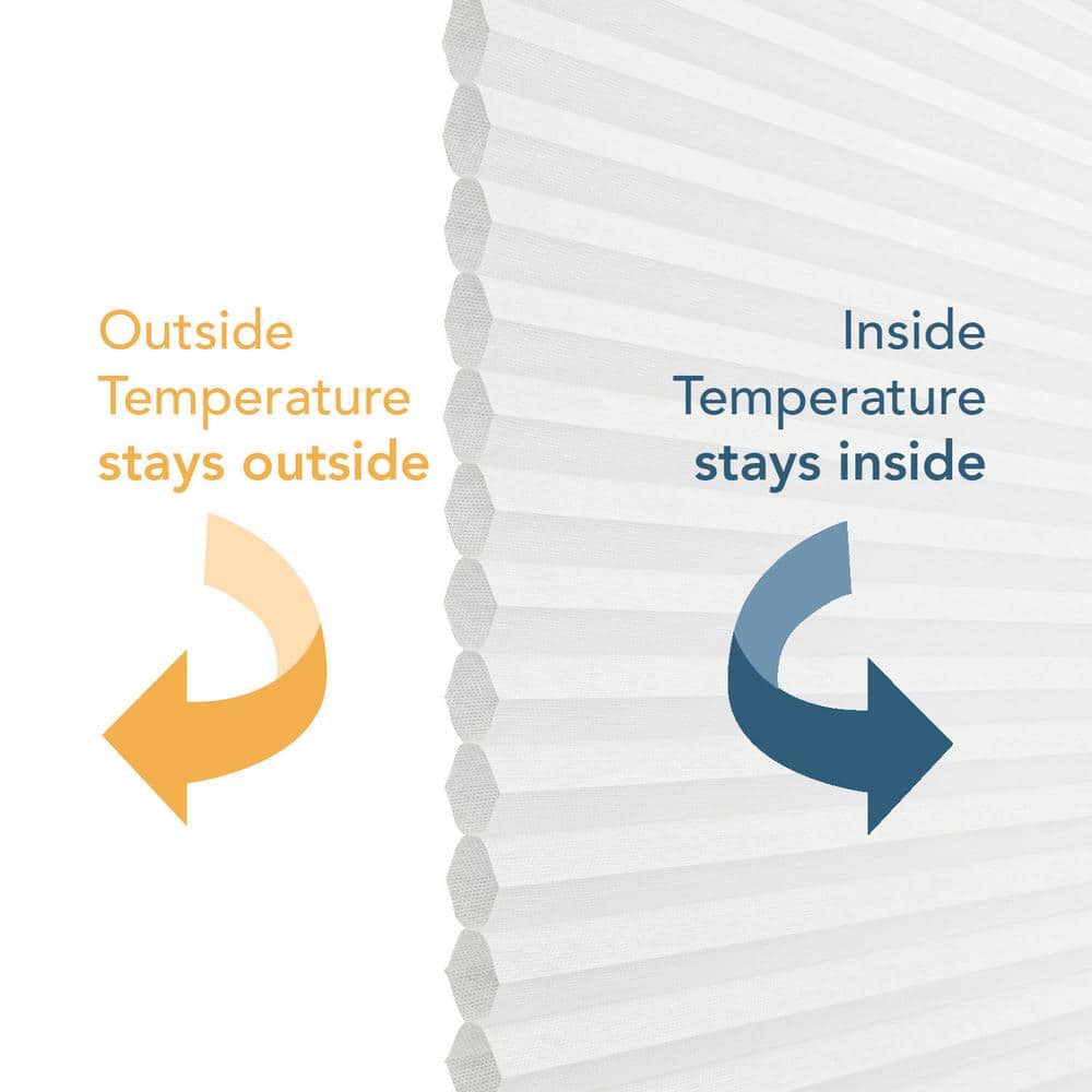 Chicology Cut-to-Size Montana Snowfall Cordless Light Filtering ...
