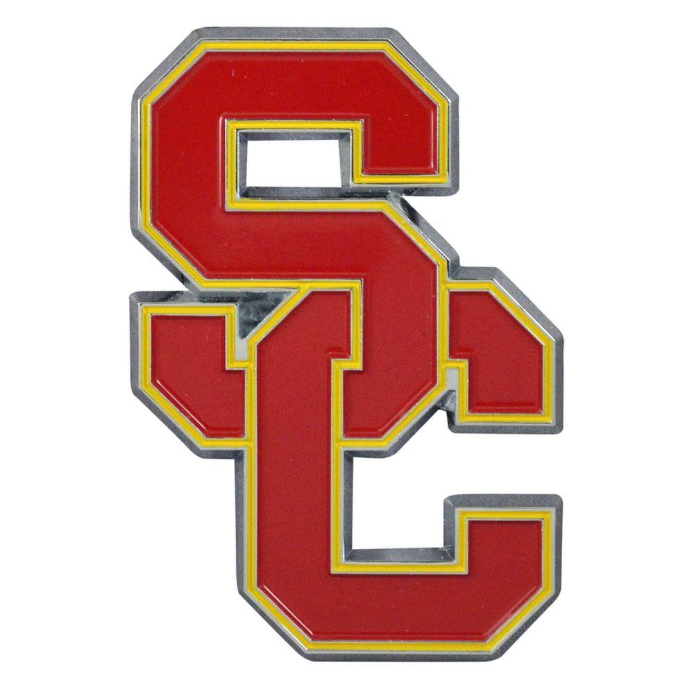 FANMATS 3 in. x 3.2 in. NCAA University of Southern California Color ...