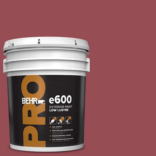 BEHR PRO 5 gal. #PPU1-11 Crantini Low Luster Exterior Paint PR62305 ...