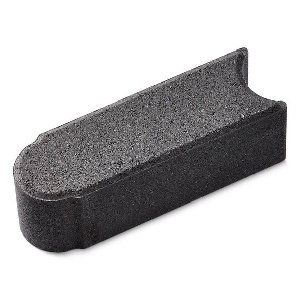 Reviews for Bullet 12.25 in. x 4 in. x 4 in. Charcoal Concrete Edging ...