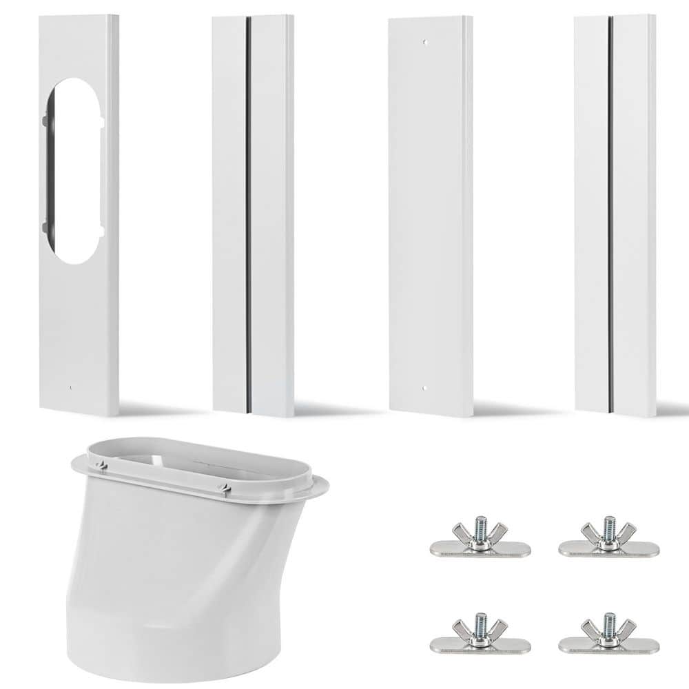 Edendirect Window Slide Kit Plate for Exhuast Hose of 5.9 in ...