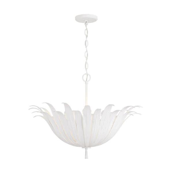 Capital Lighting Fixture Company Eden 60-Watt 4-Light Textured White ...