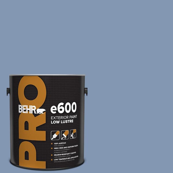 BEHR PRO 1 gal. #S530-4 Jet Set Low Luster Exterior Paint PR62301 - The ...