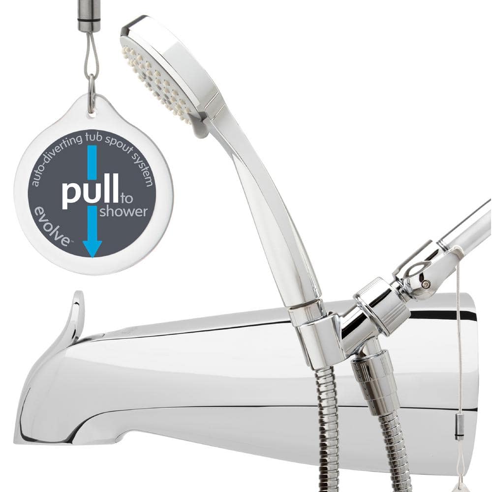 Evolve Technologies ShowerStart TSV Hot Water Saver 3-Spray Wall Mount ...