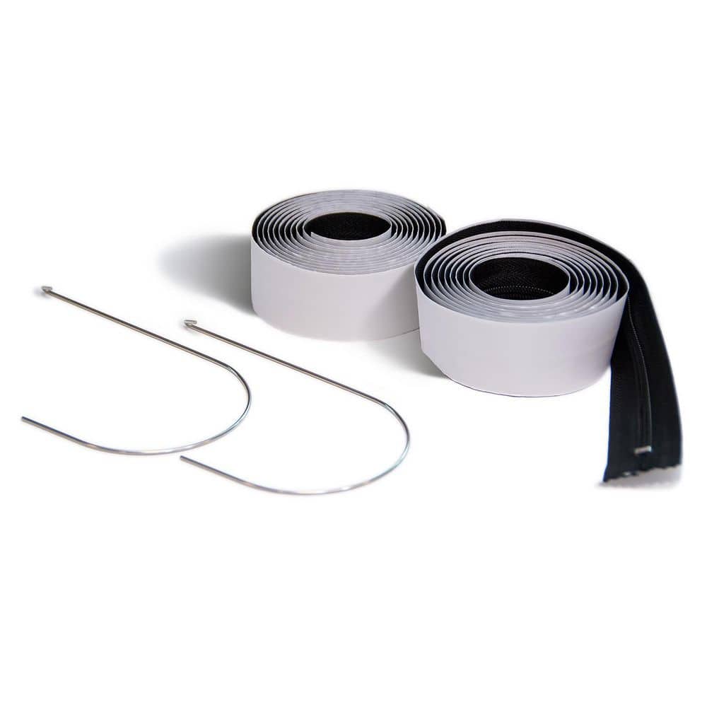 ZipWall Heavy Duty Self-Adhesive Zipper for Dust Barrier Kit (2-Pack ...