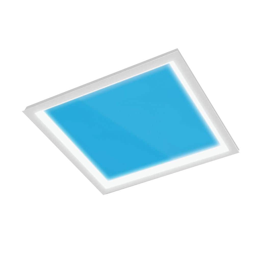 Feit Electric 2 x 2 ft. Vista Artificial Skylight White Integrated LED ...
