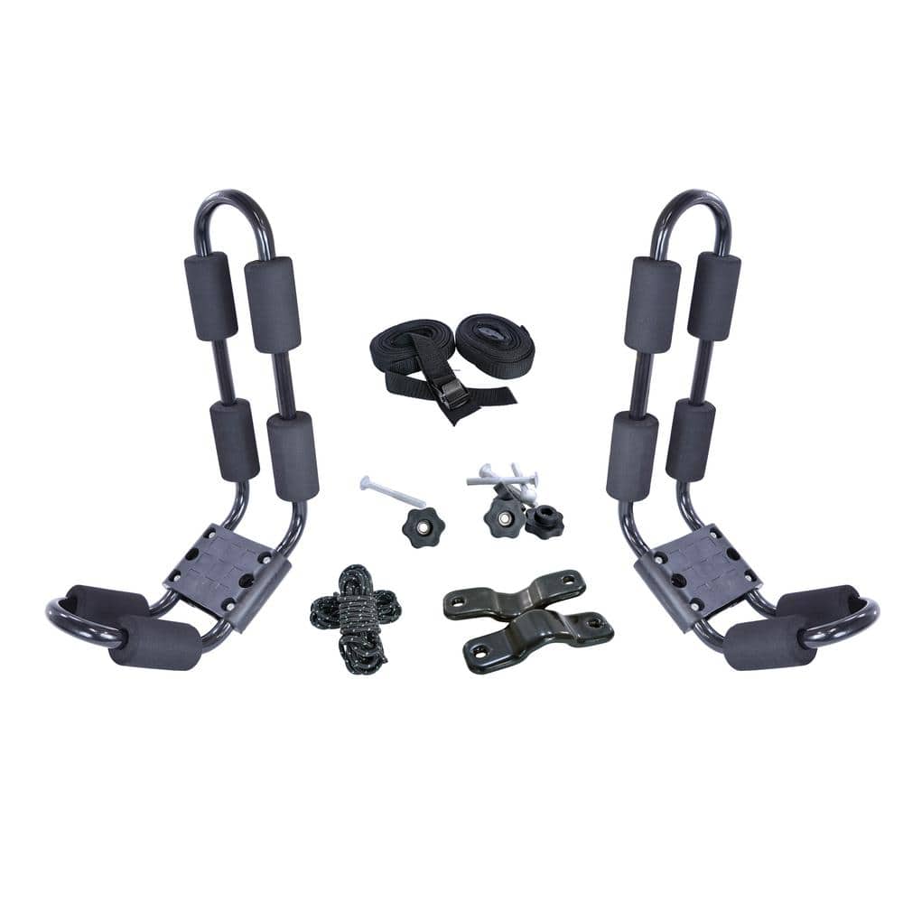 MALONE EcoRack 75 lbs. J-Style Kayak Carrier With Tie Downs ...