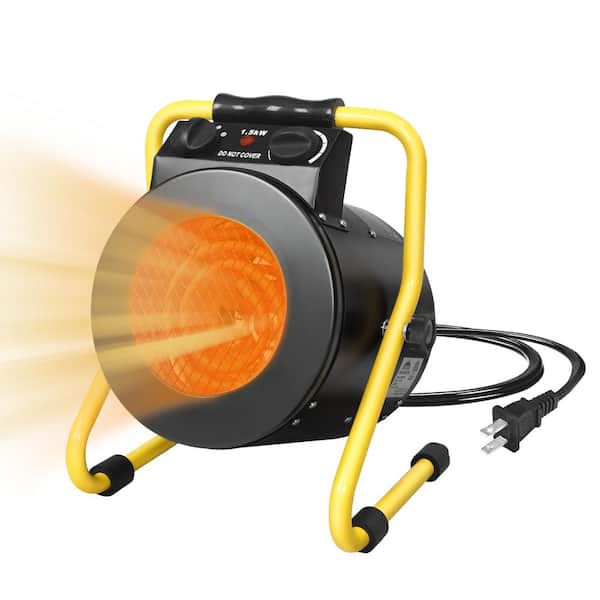 EAGLE PEAK 1500W Portable Electric Heater Fan Furnace with Overheat ...