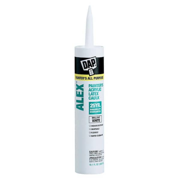 DAP Alex 10.1 oz. Painter's All-Purpose Acrylic Latex Caulk 18670 - The ...