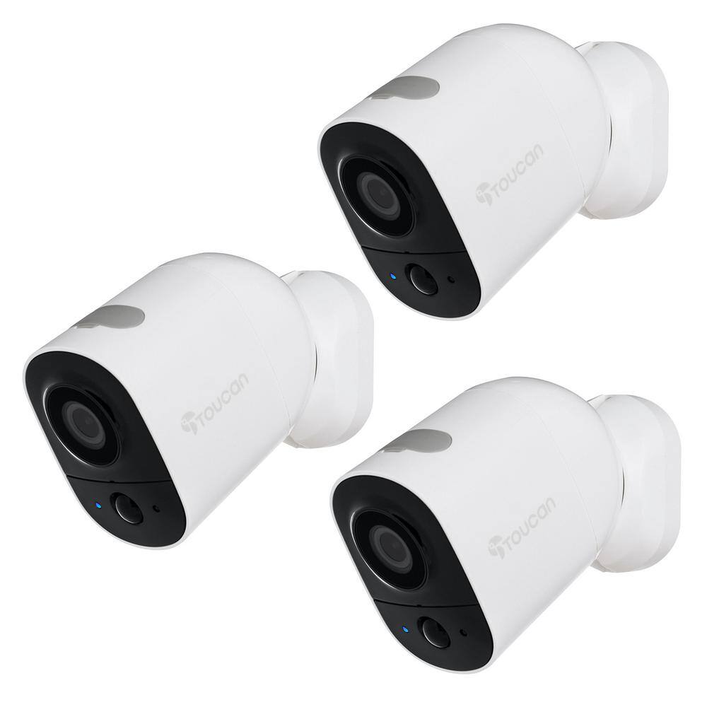 Toucan Wireless Battery Powered Camera (3-Pack) TWCK200WU-3 - The Home ...