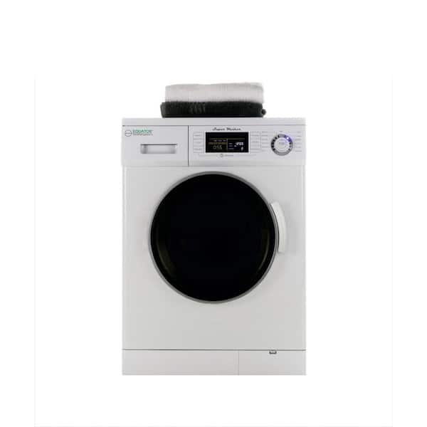 Deco 1.6 cu. ft. 110V White Compact Front Load Washer with 1200 RPM and ...