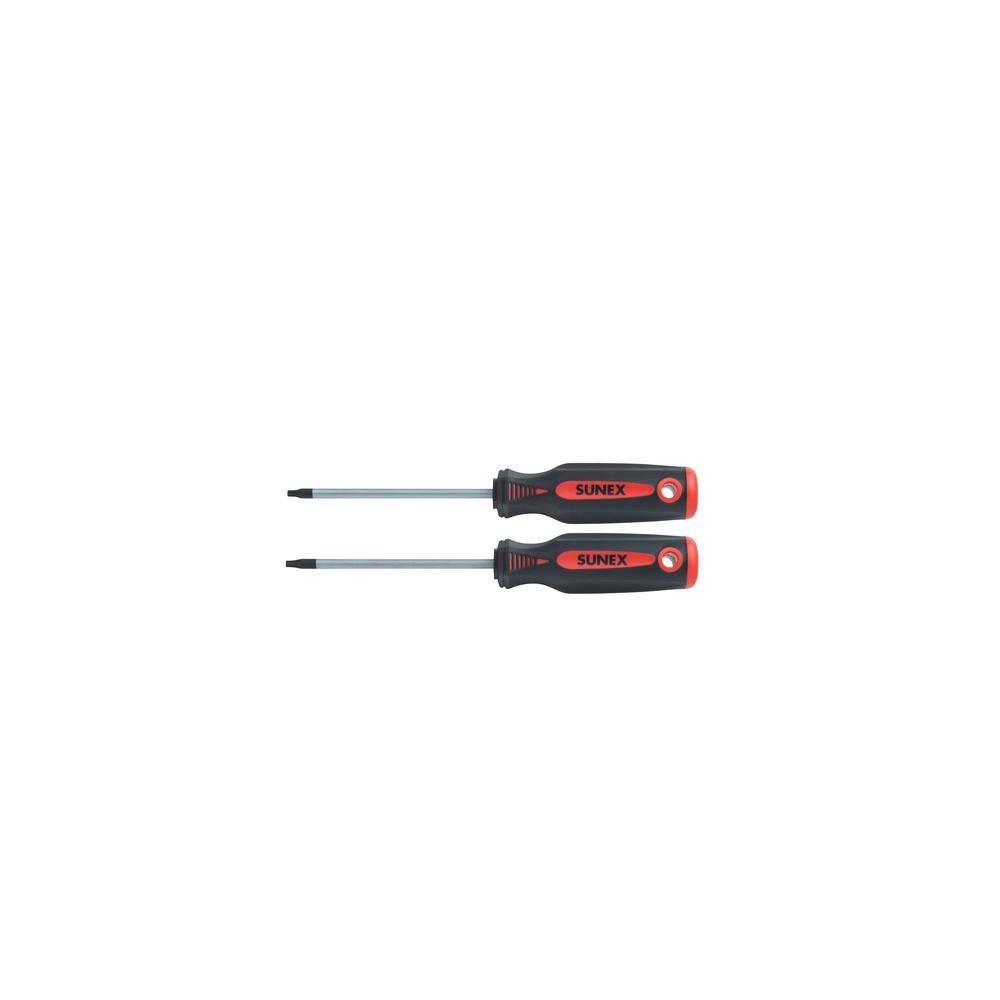 SUNEX TOOLS Torx Screwdriver Set (2-Piece) 112TX