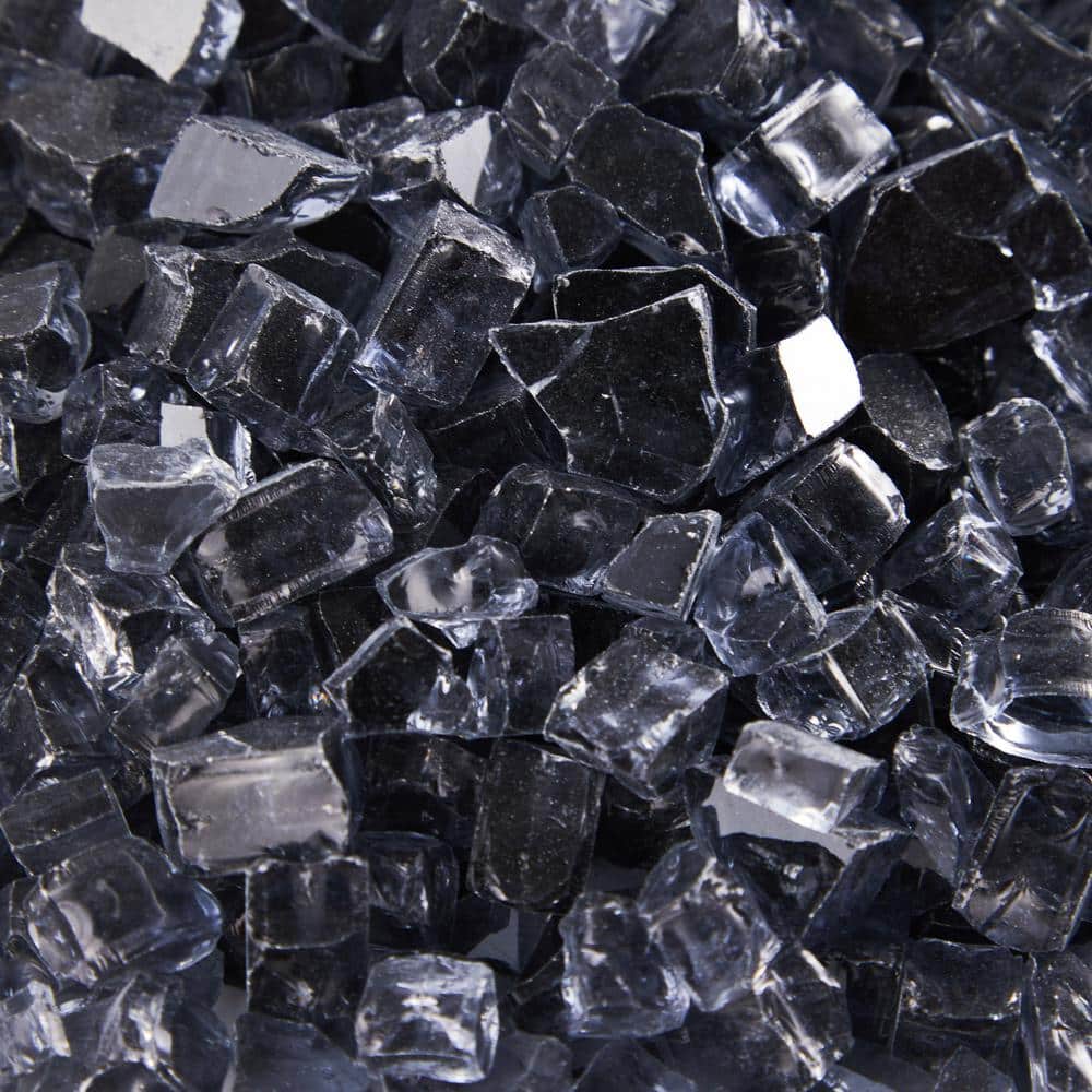 WESTIN OUTDOOR HeatPro 10 lb. Bag Tempered Glass Fire Pit Crystal Rocks ...