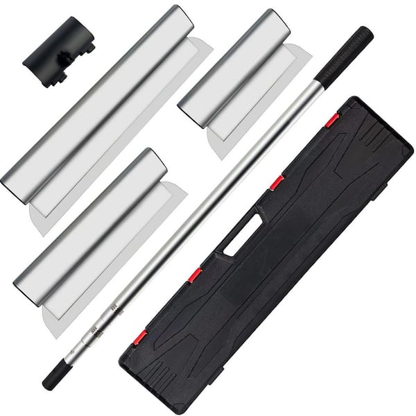 Laybus 10/24/32 in. Drywall Skimming Blade Sets, Stainless Steel Knife ...