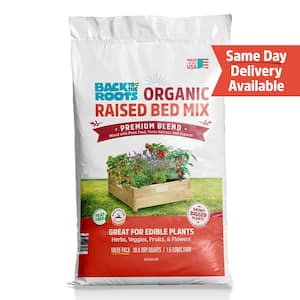 Back to the Roots 1.5 cu.ft. Organic Raised Bed Mix 47030 - The Home Depot