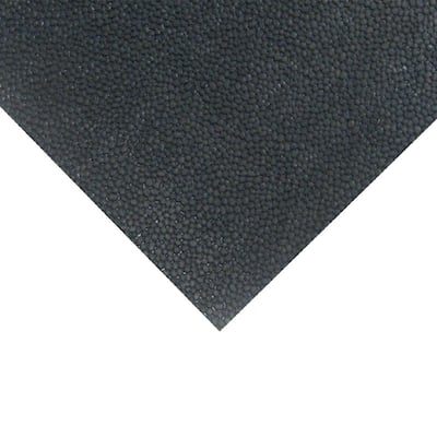 Rubber-Cal Tuff-n-Lastic Runner Mat 1/8 in. T x 4 ft. W x 5 ft. L Black ...