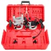Milwaukee 2-1/4 Max-Horsepower EVS Multi-Base Router Kit with Plunge ...