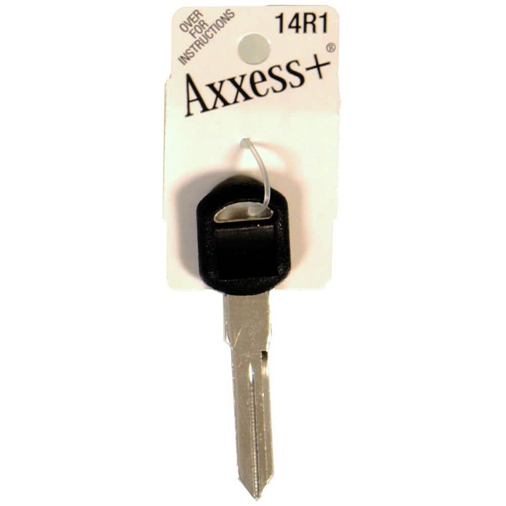 Axxess+ #14R1 General Motors Right-Hand Key Blank 87008.0 - The Home Depot