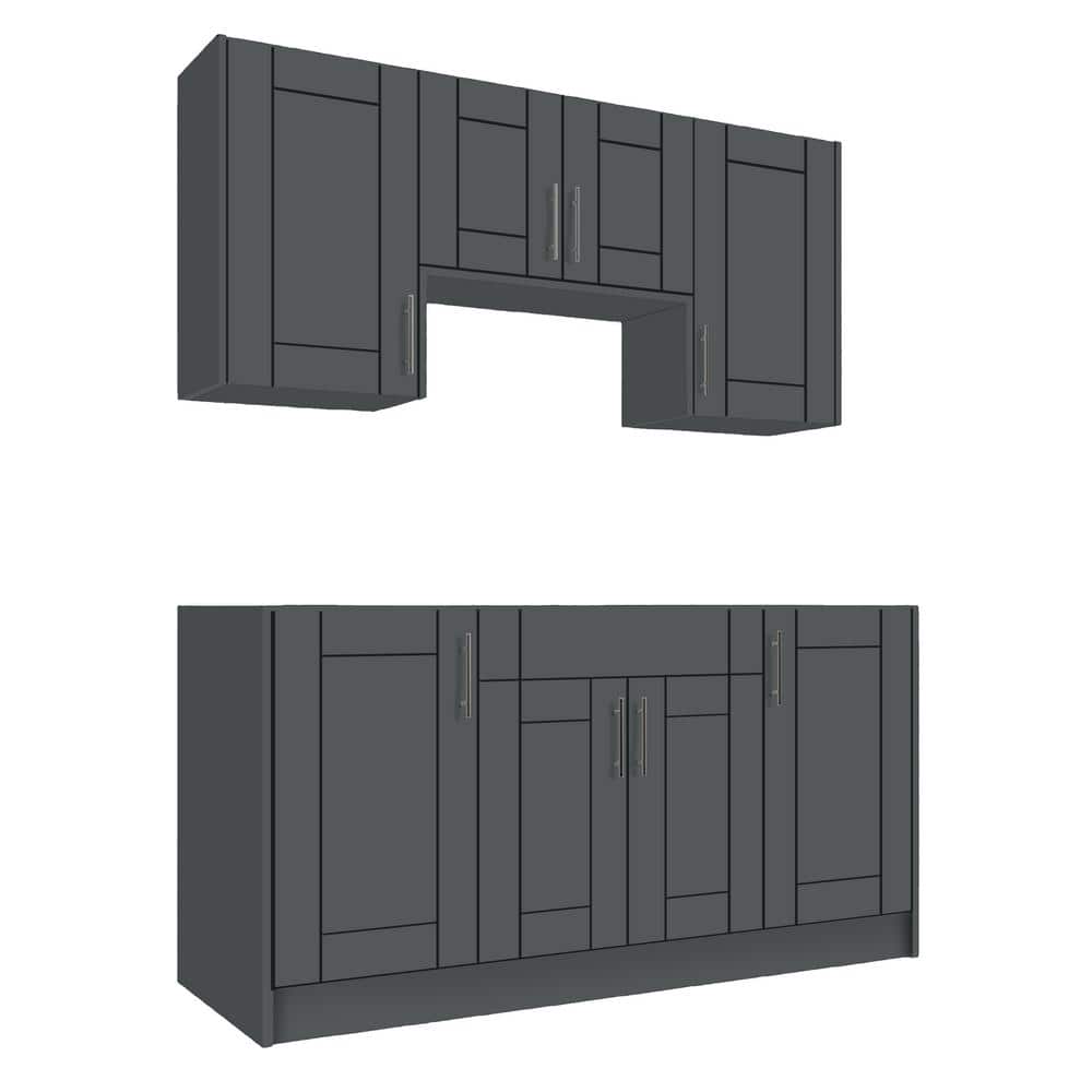 WeatherStrong Sanibel Wrought Iron All-Weatherboard Composite 25 in. x ...