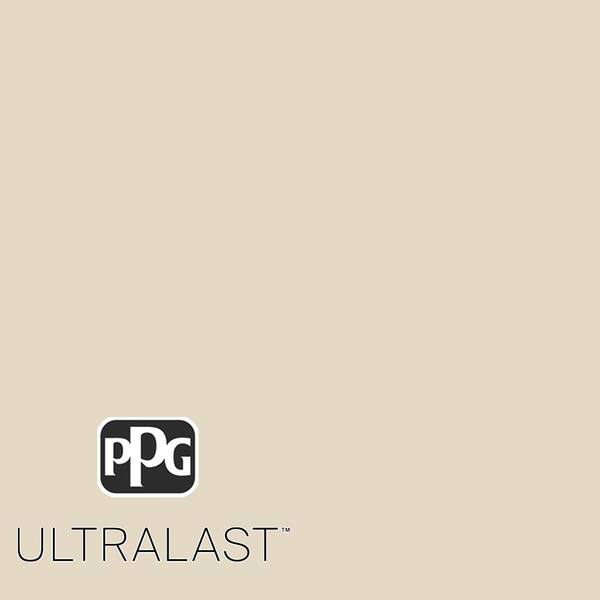PPG UltraLast 5 gal. #PPG1085-2 Bone White Eggshell Interior Paint and ...
