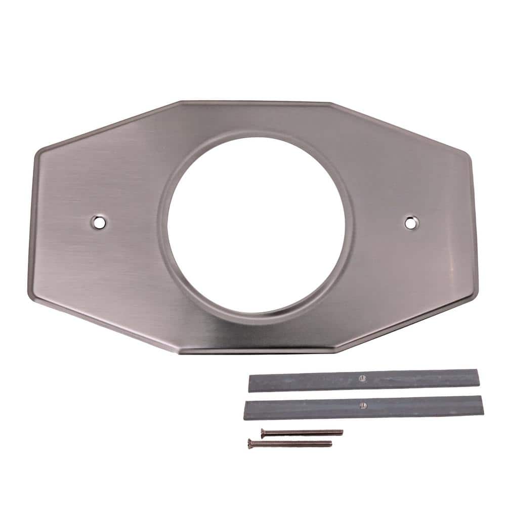 Westbrass One-Hole Remodel Cover Plate for Moen and Delta Bathtub and ...