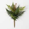 SULLIVANS Artificial 20.5 in. Green Plump and Full Fern Pick 02700PX ...