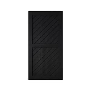 HOMACER XT1 50 in. x 84 in. C-Panel Solid Core Tinsmith Gray Slanted ...