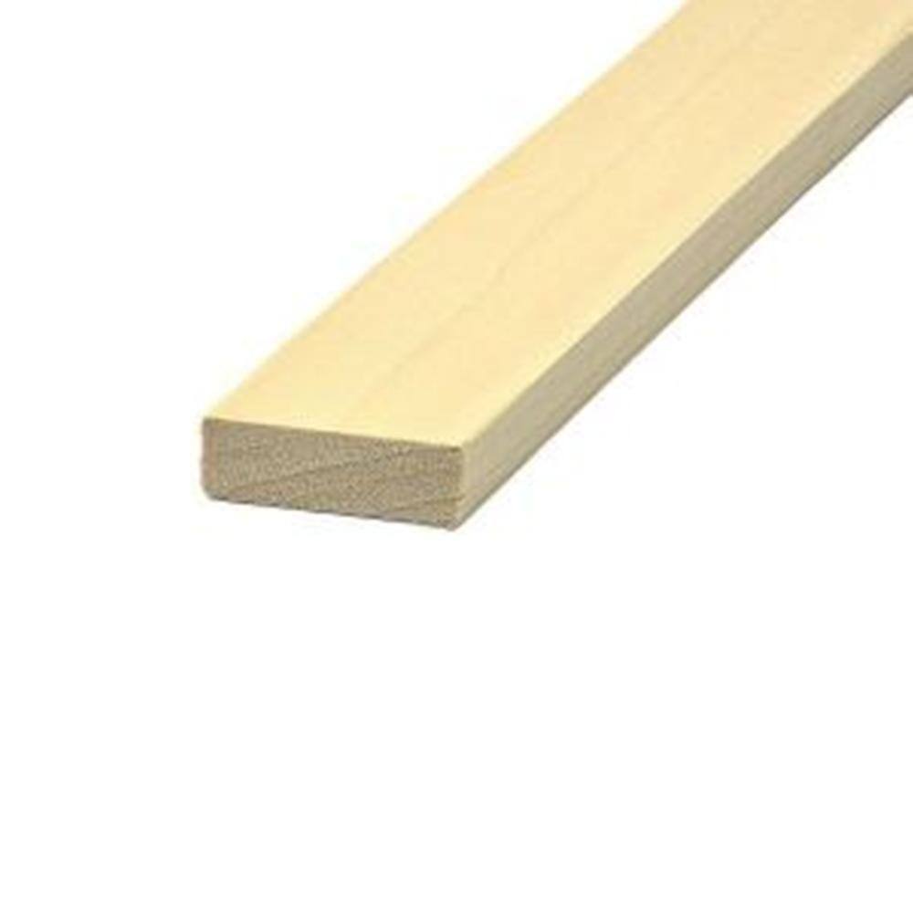 OREPAC 1 in. x 3 in. x 6 ft. Poplar Board HLPO10306 - The Home Depot