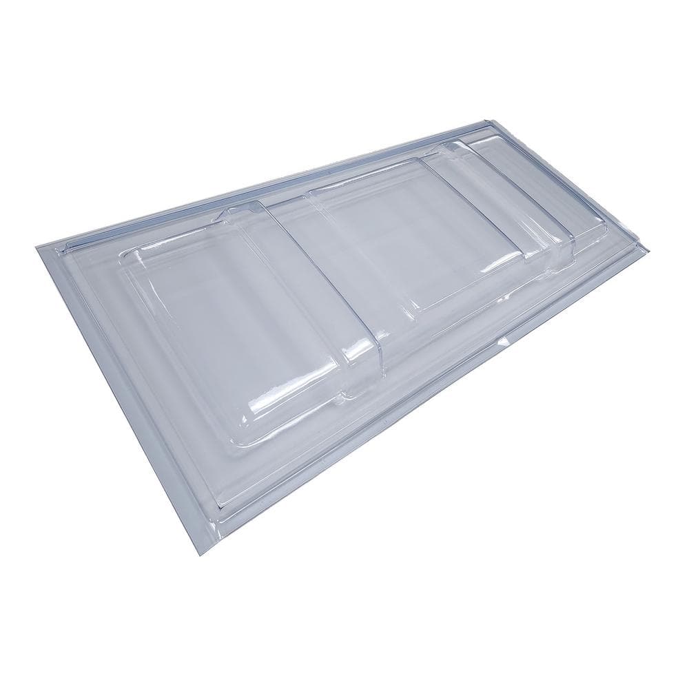 SHAPE PRODUCTS 36 in. W x 17 in. D Economy Basement Window Cover 3617BC ...
