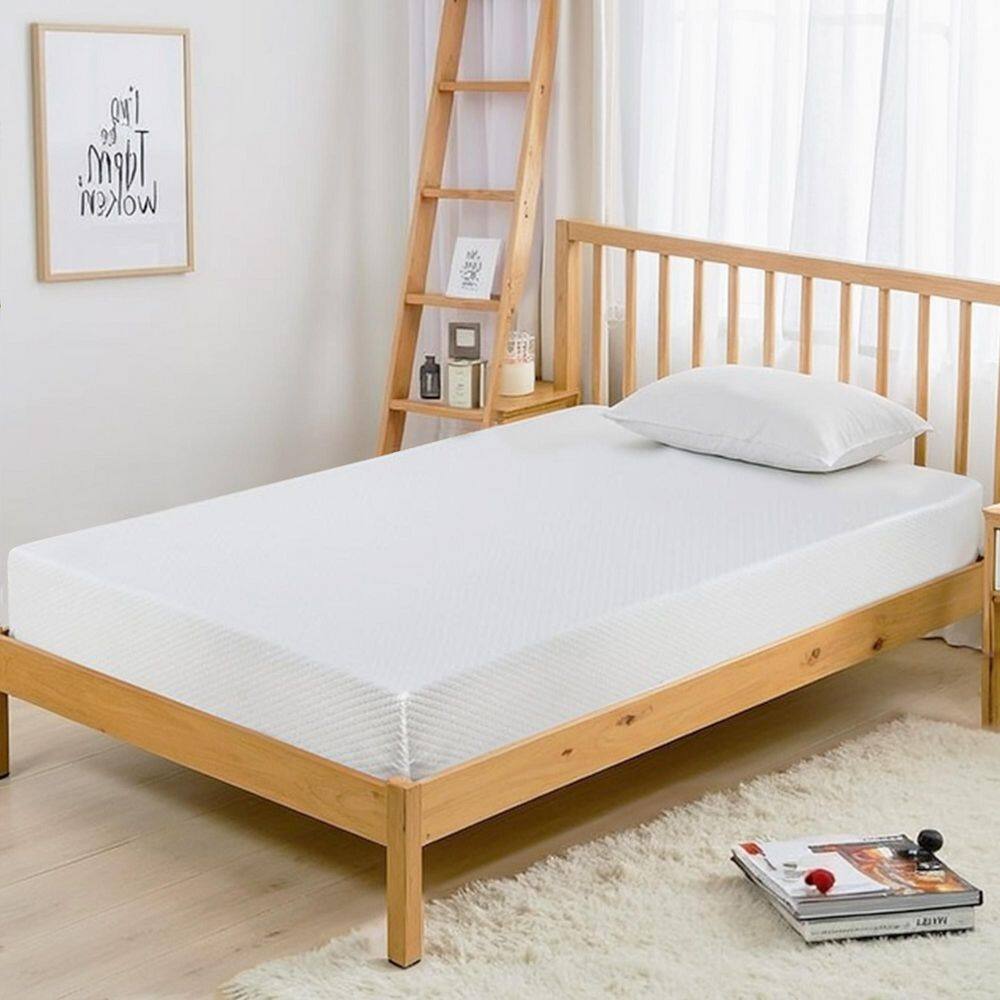KERDOM 12 in. Twin Memory Foam Mattress, Soft, Filled with Cotton ...