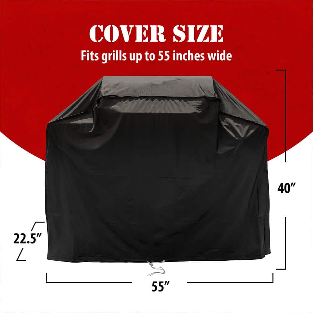 Universal Premium Grill Cover 55 in. 700-0113N - The Home Depot