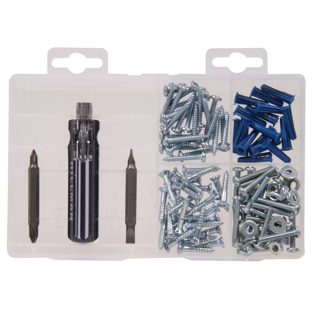 Hillman Zinc Sheet Metal Screw, Machine Screw, Wood Screw, Drywall ...