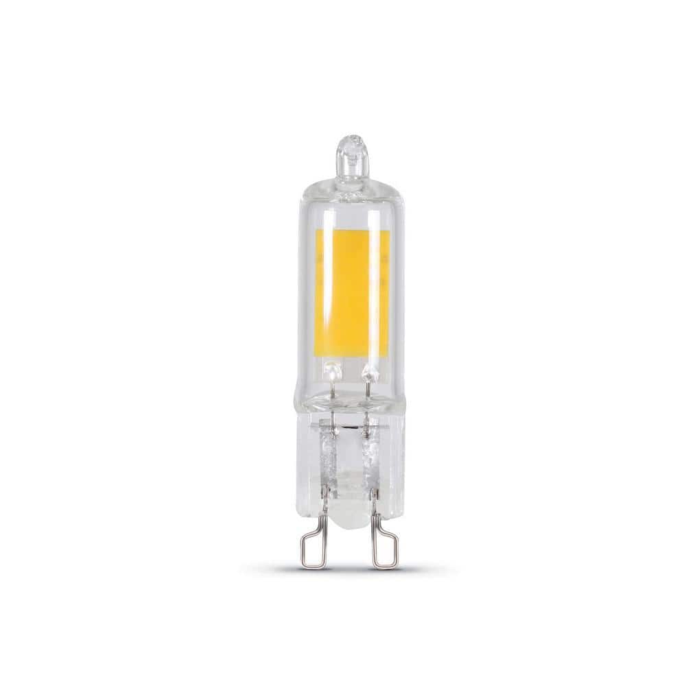 Feit Electric 35-Watt Equivalent Bright White (3000K) T4 G9 Bi-Pin Base ...