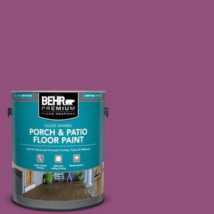 BEHR PREMIUM 1 gal. #P110-7 XOXO Gloss Enamel Interior/Exterior Porch ...