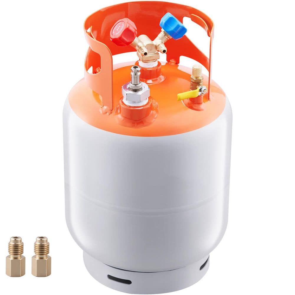 SKYSHALO 30 lb. Capacity Refrigerant Recovery Tank with Float Switch, 1 ...