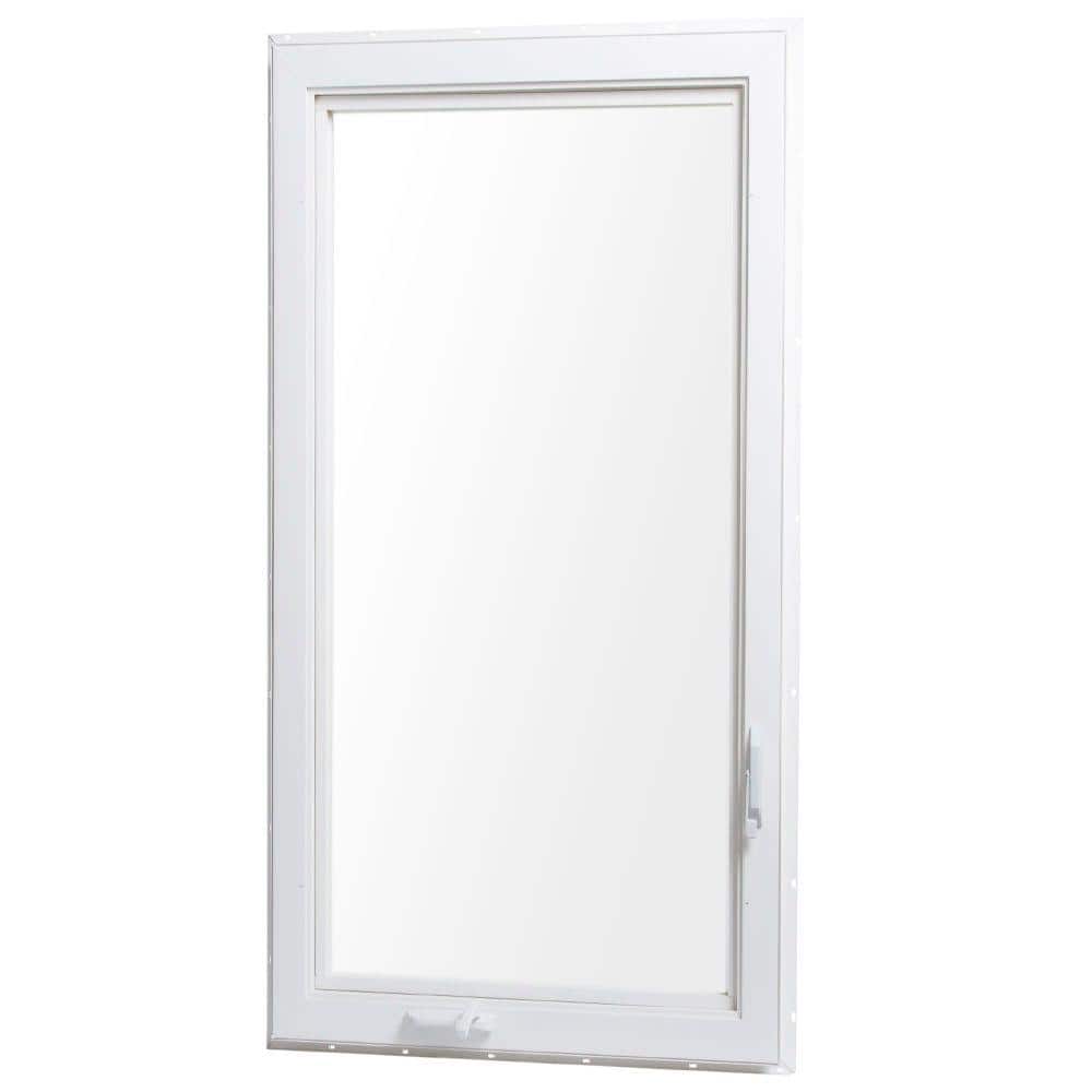 TAFCO WINDOWS 24 in. x 48 in. Left-Hand Hinge Vinyl Casement Windows ...