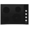 Whirlpool 30 in. Radiant Electric Ceramic Glass Cooktop in Stainless ...