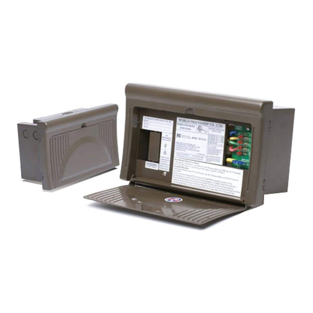 WFCO WF-8700 Series Power Center Converter Charger - 12 Amp, Brown ...