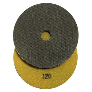 EDiamondTools 5 in. Electroplated Diamond Grinding and Polishing Pads ...
