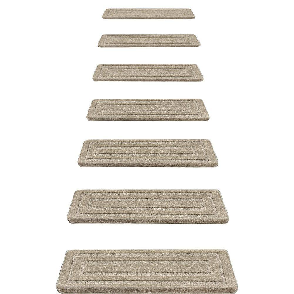 PURE ERA Bullnose Cream Gray Rectangular 9.5 in. x 30 in. x 1.2 in ...