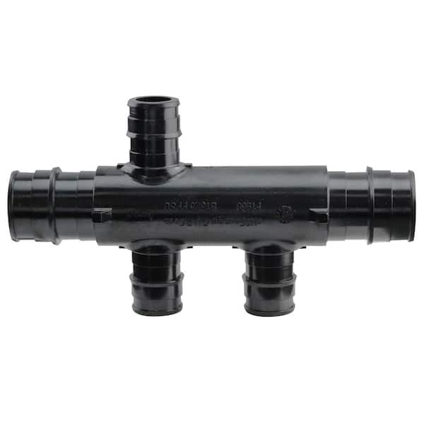 Apollo 3/4 in. x 1/2 in. PEX-A Barb Inlets x PEX-A Poly Alloy 3-Port ... Apollo 3/4 in. x 1/2 in. PEX-A Barb Inlets x PEX-A Poly Alloy 3-Port ...