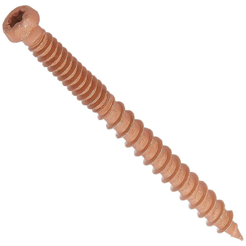 Grip-Rite #9 x 2-1/2 in. Coarse Brown Internal Square Bugle-Head ...