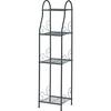 VegTrug Metal Plant Stand 4 Shelf Slimline PLS-04SUSA - The Home Depot