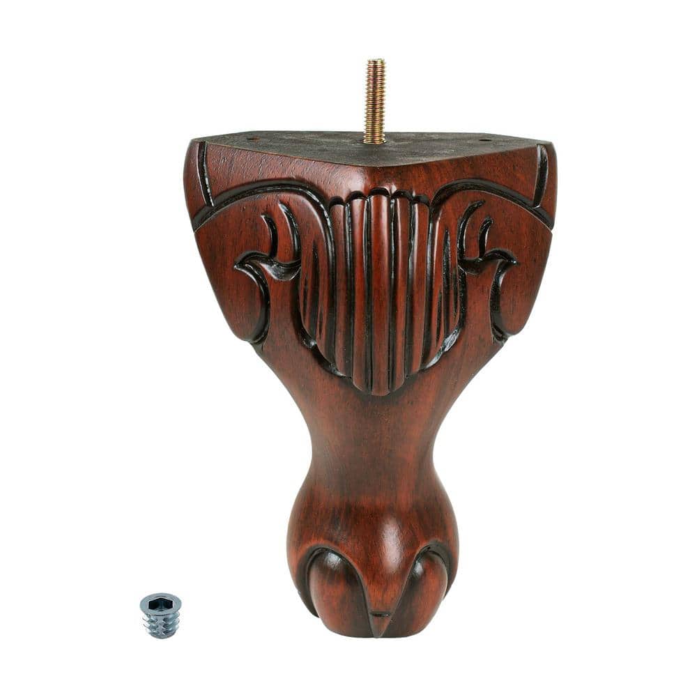 American Pro Decor 6-1/2 in. x 3-1/2 in. Stained Cherry Solid Hardwood ...
